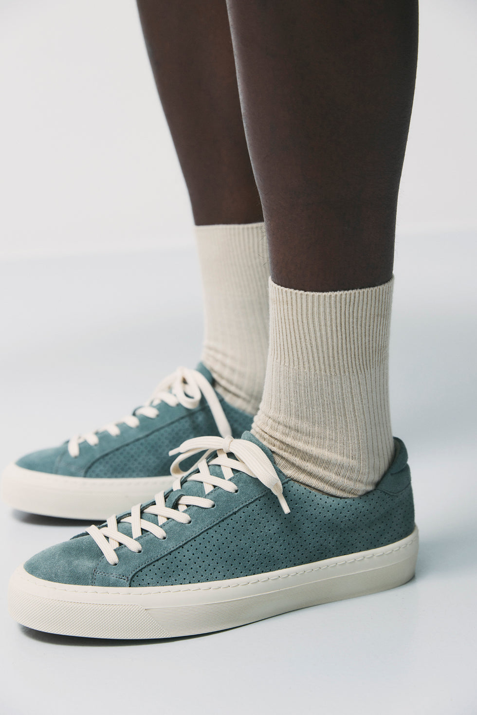Kit - Light Grey Suede – Garment Project