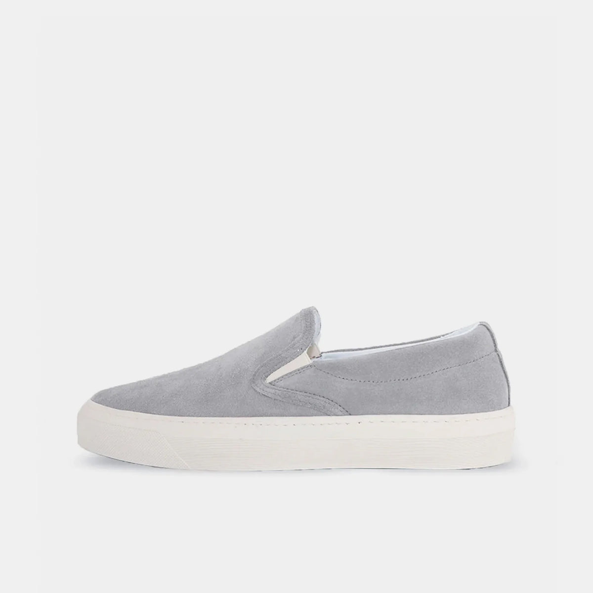 Kit Slip-On - Light Grey Suede – Garment Project