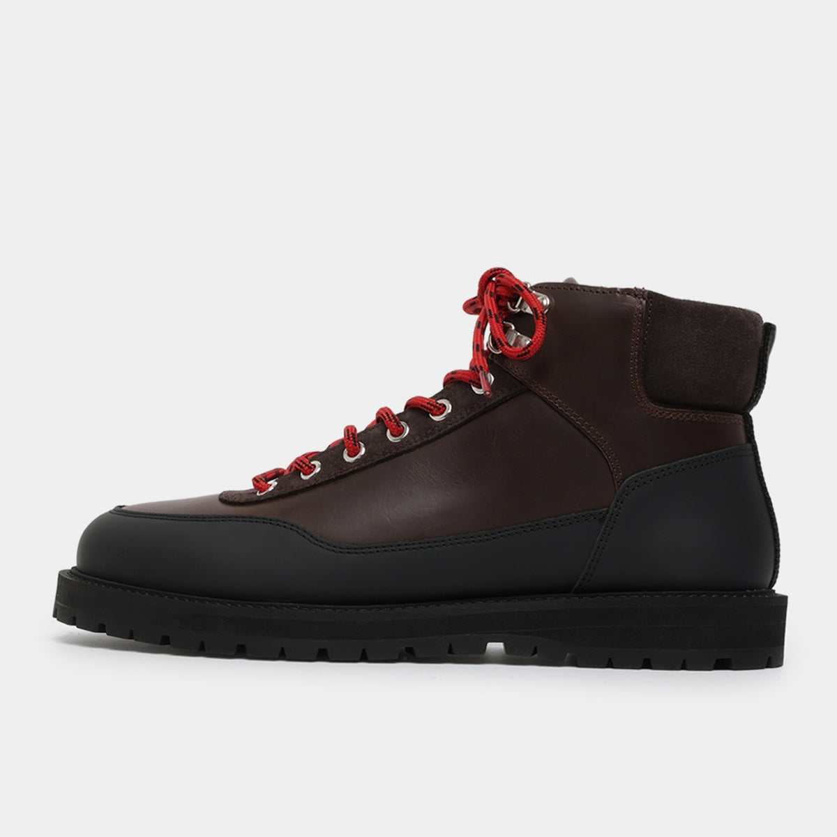 Olaf Lace-Up Boot - Dark Brown crazy horse leather – DK Garment Project