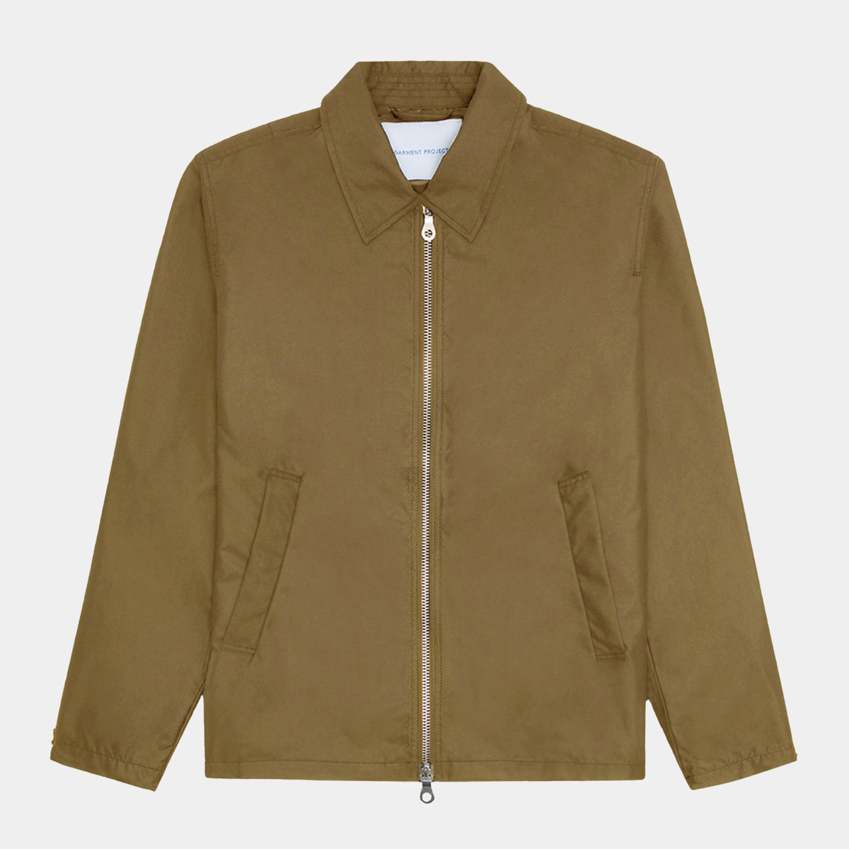 Water Repellent Zipper Jacket - Moss – DK Garment Project